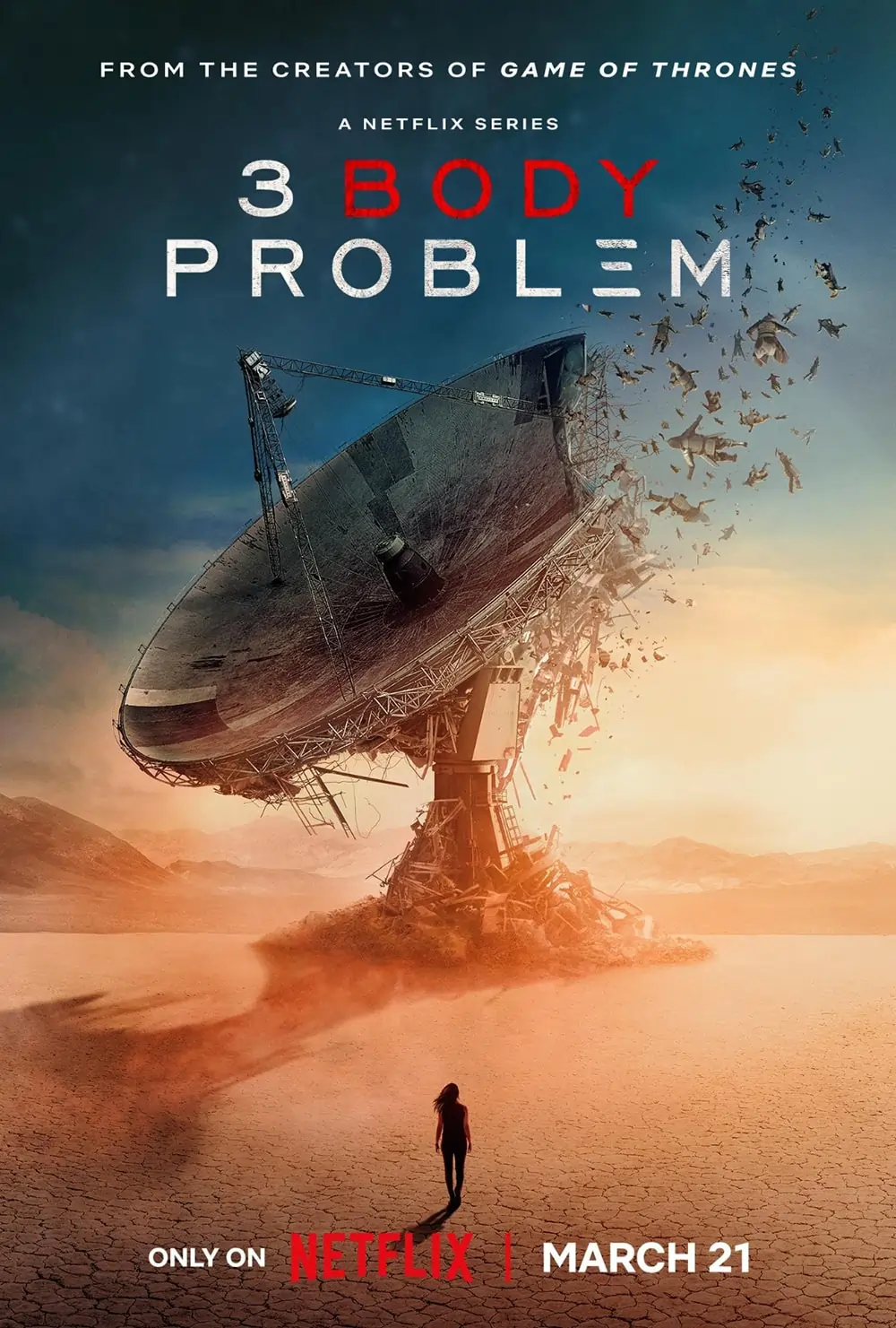VFX Data Wrangler Lewis Andrews works on "3 Body Problem"